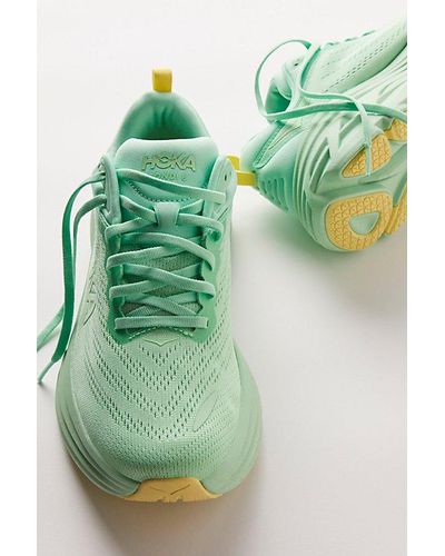 Green Hoka One One Sneakers for Women | Lyst