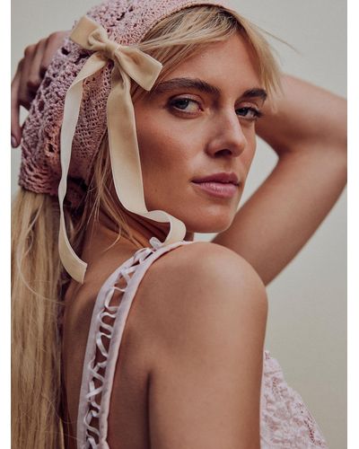 Natural Free People Scarves and mufflers for Women | Lyst