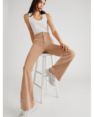 Green Free People Jeans for Women | Lyst