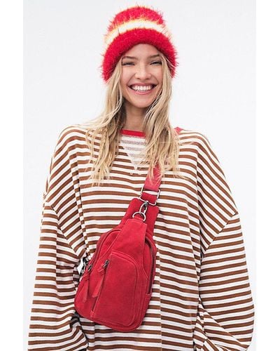 Red Free People Shoulder bags for Women | Lyst