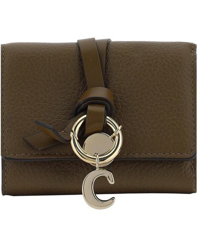 Green Chloé Wallets and cardholders for Women | Lyst