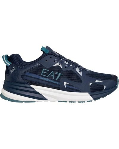 Blue EA7 Sneakers for Women | Lyst