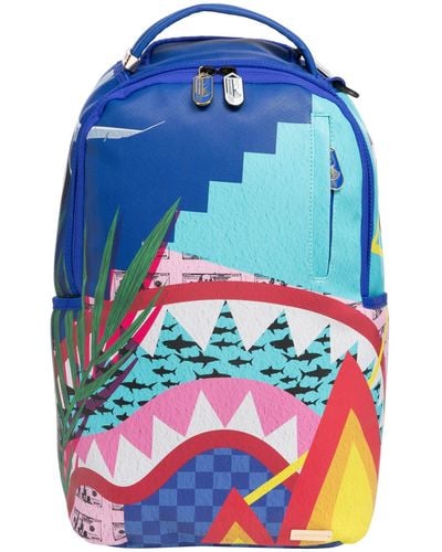 Blue Sprayground Backpacks for Men | Lyst
