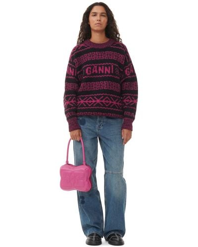 Pink Ganni Bags for Women | Lyst