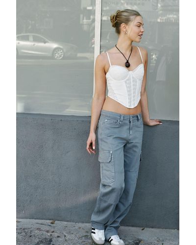 Gray Garage Pants for Women | Lyst