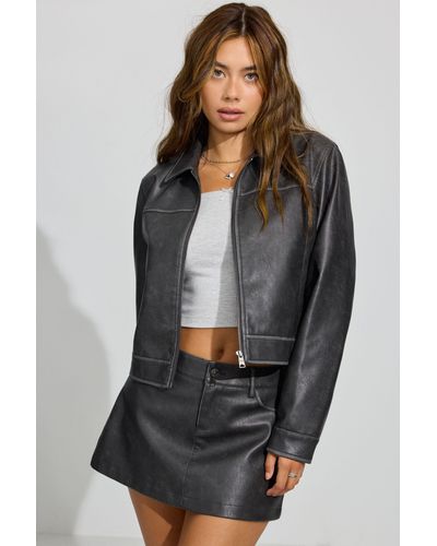 Black Garage Jackets for Women | Lyst