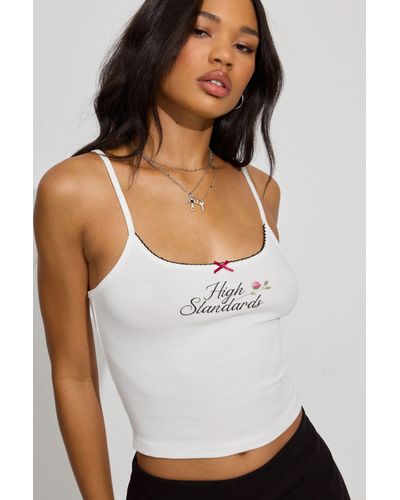 White Garage Tops for Women | Lyst