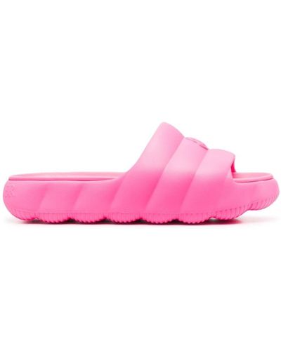 Pink Moncler Flats and flat shoes for Women | Lyst