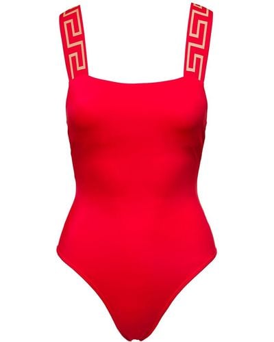 Red One-piece swimsuits and bathing suits for Women | Lyst UK