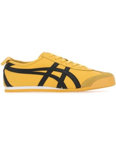 Yellow Onitsuka Tiger Sneakers for Women | Lyst