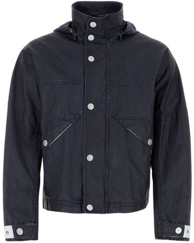 Blue Stone Island Jackets for Men | Lyst
