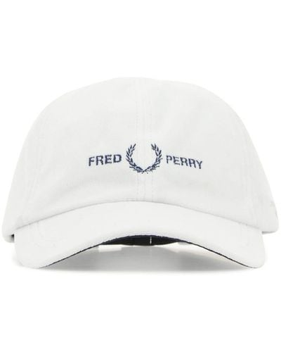 White Fred Perry Hats for Men | Lyst