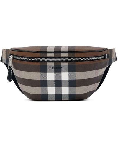 Brown Burberry Belt Bags, waist bags and fanny packs for Men | Lyst