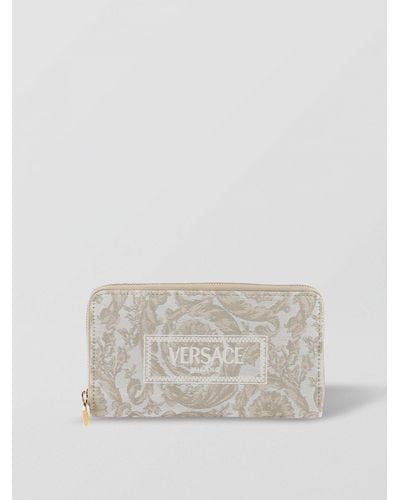 Gray Versace Wallets and cardholders for Women | Lyst