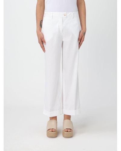 White Re-hash Pants for Women | Lyst