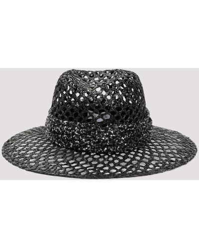 Black Maison Michel Hats for Women | Lyst