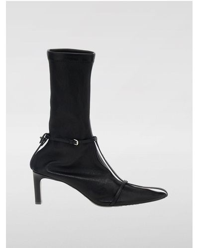 Black Jil Sander Boots for Women | Lyst