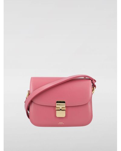 Pink A.P.C. Tote bags for Women | Lyst