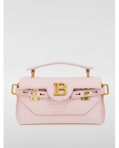 Pink Balmain Shoulder bags for Women | Lyst