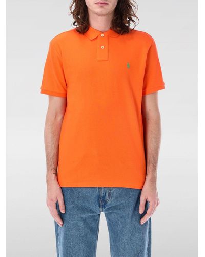 Orange Polo Ralph Lauren T-shirts for Men | Lyst
