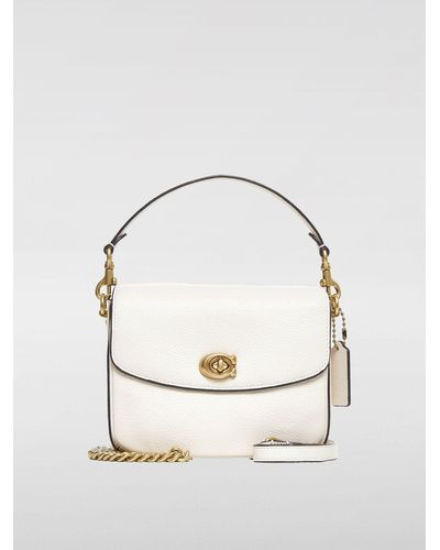 White COACH Bags for Women | Lyst