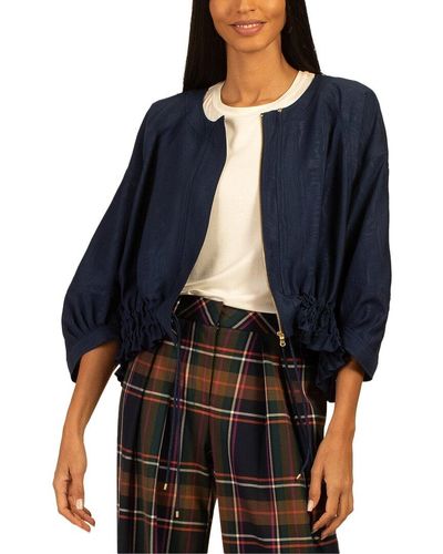 Blue Trina Turk Jackets for Women | Lyst