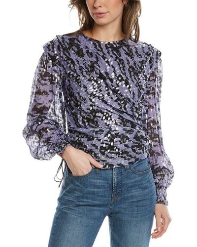 Blue IRO Tops for Women | Lyst