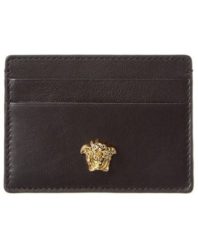 Black Versace Wallets and cardholders for Men | Lyst