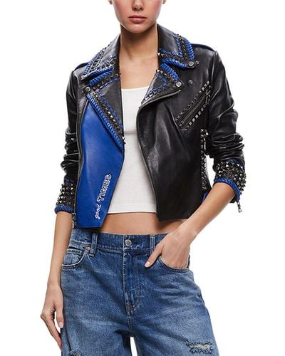 Blue Alice + Olivia Jackets for Women | Lyst