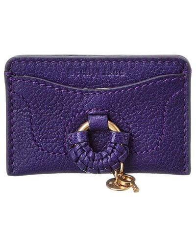 Purple See By Chloé Wallets and cardholders for Women | Lyst