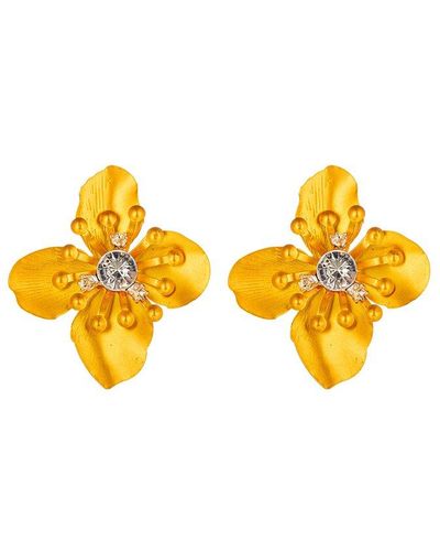 Yellow Eye Candy LA Earrings and ear cuffs for Women | Lyst