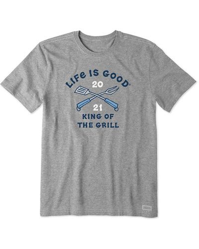 Gray Life Is Good. T-shirts for Men | Lyst