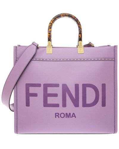 Purple Fendi Tote bags for Women | Lyst