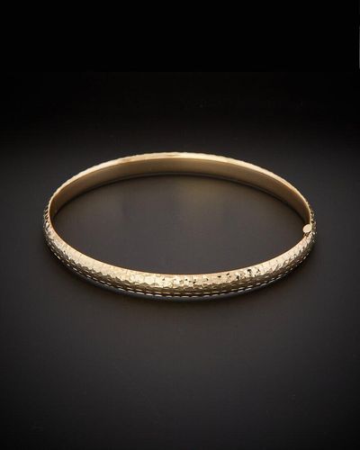 14K Gold Bangle Bracelets for Women - Up to 70% off | Lyst