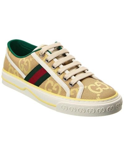 Yellow Gucci Sneakers for Women | Lyst