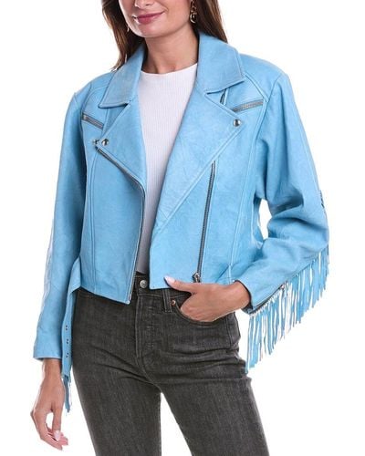 Blue IRO Jackets for Women | Lyst