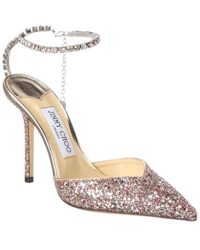 Metallic Jimmy Choo Heels for Women | Lyst