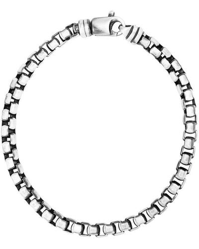 Italian Silver Bracelets for Men | Online Sale up to 55% off | Lyst