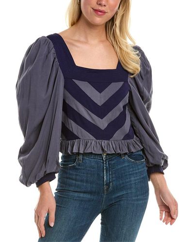 Blue AREA STARS Tops for Women | Lyst