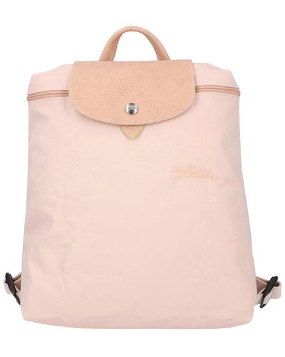 Pink Longchamp Backpacks for Women | Lyst