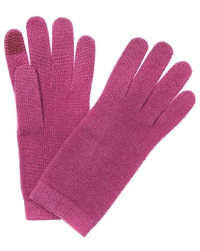 Purple Portolano Gloves for Women | Lyst