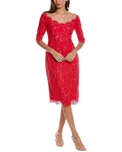 Red Sheath Dresses for Women - Up to 75% off | Lyst