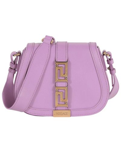 Purple Versace Bags for Women | Lyst