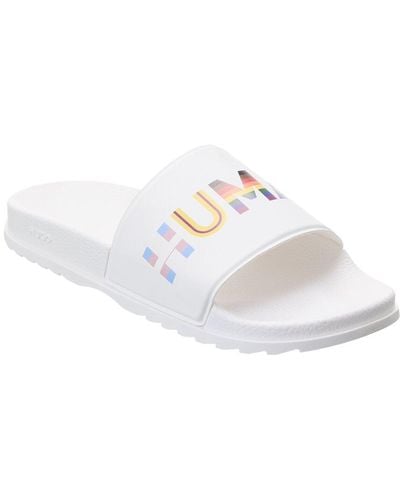 White BOSS Sandals and Slides for Men | Lyst