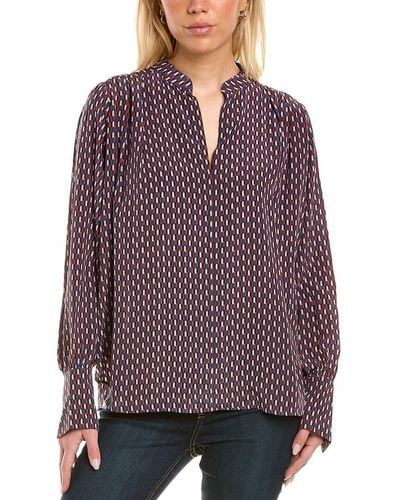 Purple Rag & Bone Tops for Women | Lyst
