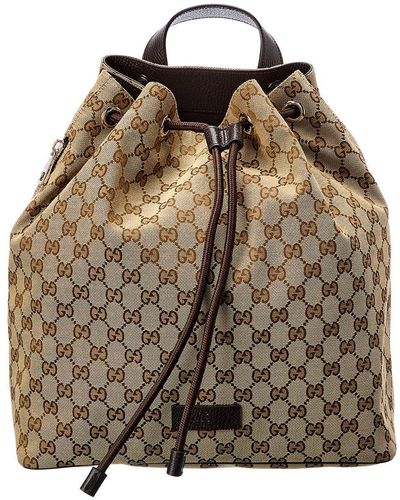 Brown Gucci Backpacks for Women | Lyst