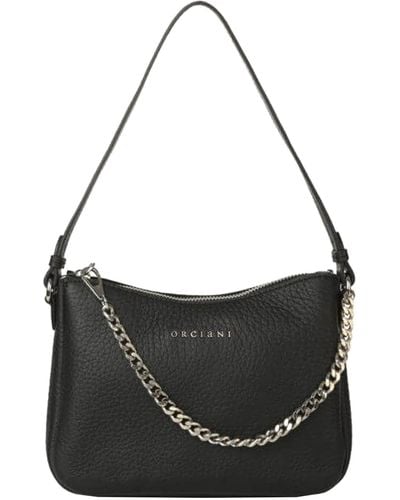 Black Orciani Shoulder bags for Women | Lyst