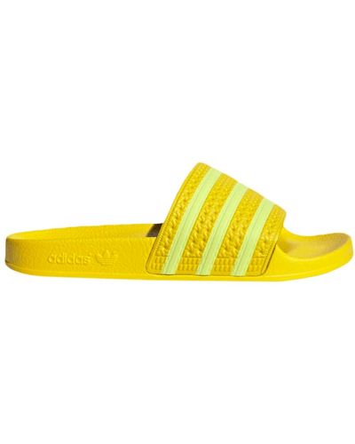 Yellow adidas Flats and flat shoes for Women | Lyst