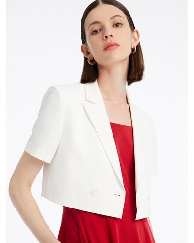 White GOELIA Jackets for Women | Lyst