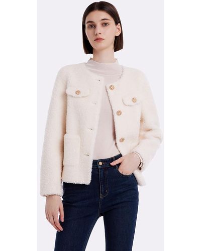 White GOELIA Jackets for Women | Lyst